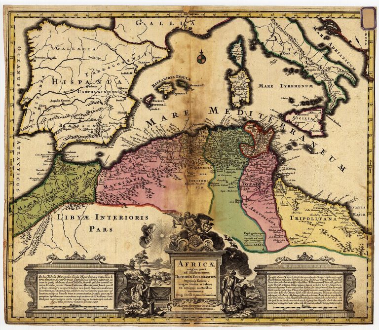 Mapa severní Afriky 1. pol. 18. stol. - amo.ostrava.czamo.ostrava.cz